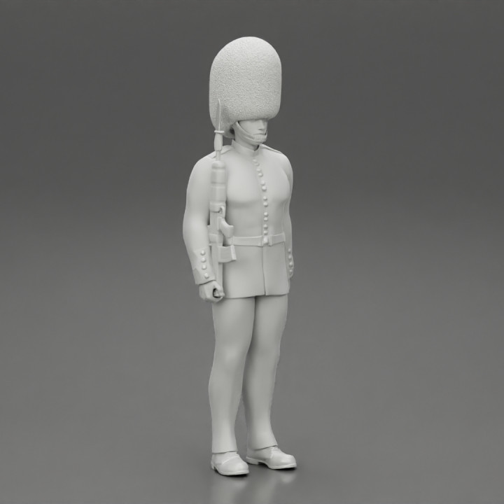 3D Printable British honour guard by 3DGeschaft Miniatures Figures