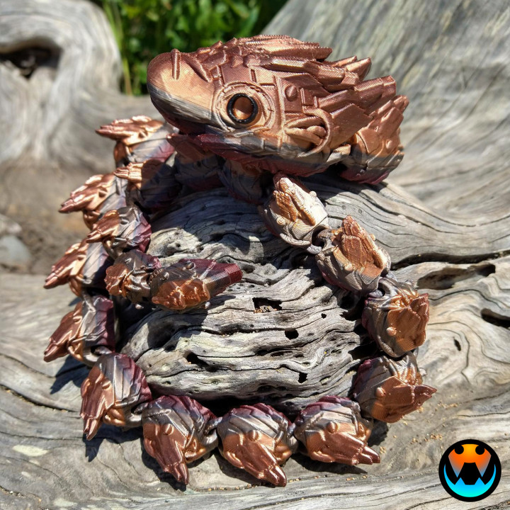 3D Printable Cyborg Snake by Cinderwing3D 3D Printable Cyborg Snake by Cinderwing3D