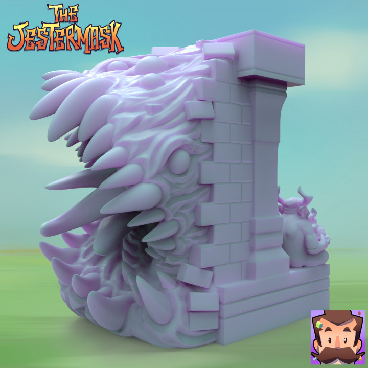 3D Printable Gargantuan Mimic Colony by Nicolas Hughes