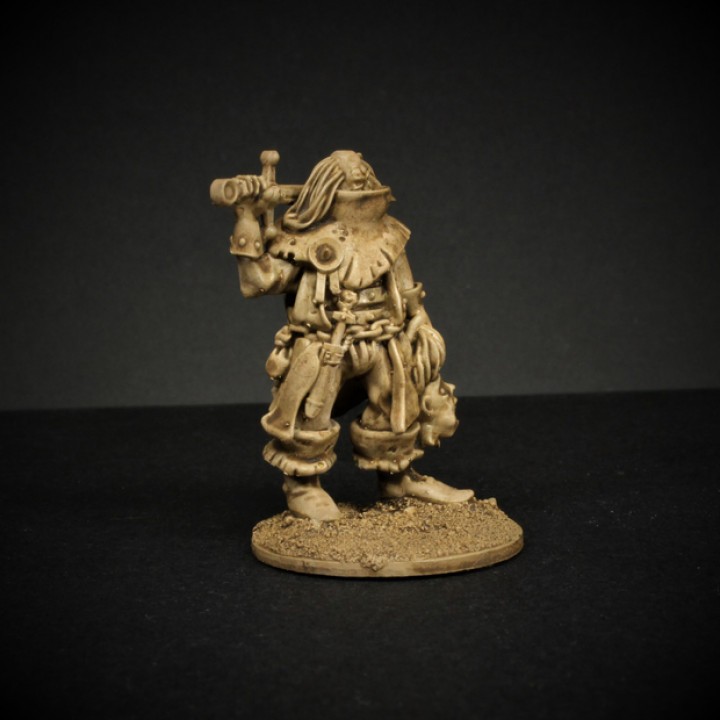 3D Printable Florian Witch Hunter by Knucklebones Miniatures