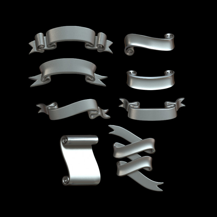 3D Printable ribbons by 3Dimontis