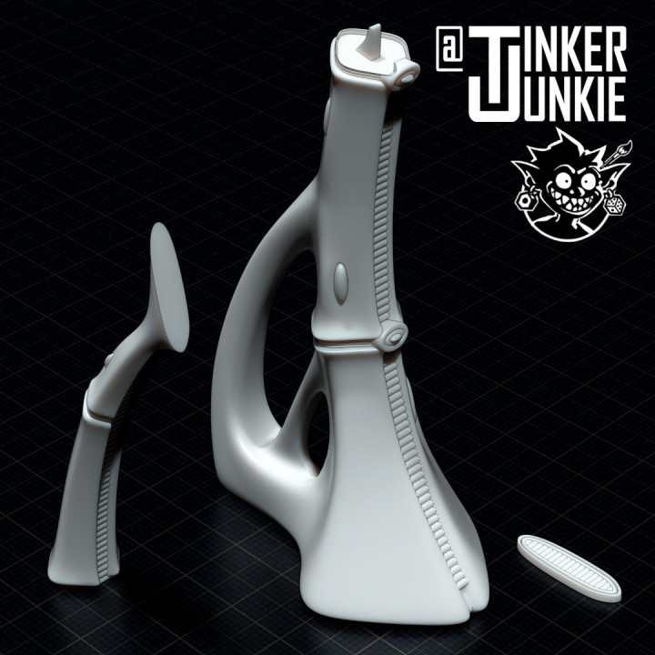 3D Printable Space Elves Webgate Portal by Tinker Junkie