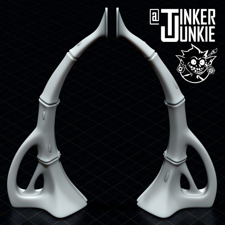 3D Printable Space Elves Webgate Portal by Tinker Junkie