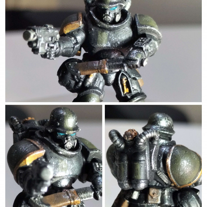 3D Print of Diesel Marines Upgrade Set by dumnorix
