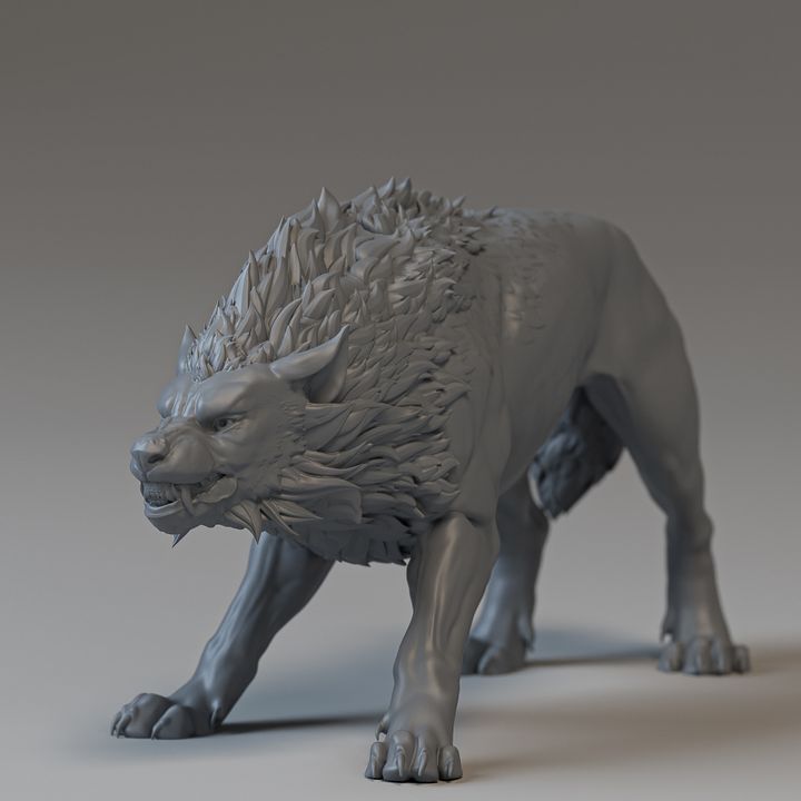 3D Printable Wolf pack by Silana cadou