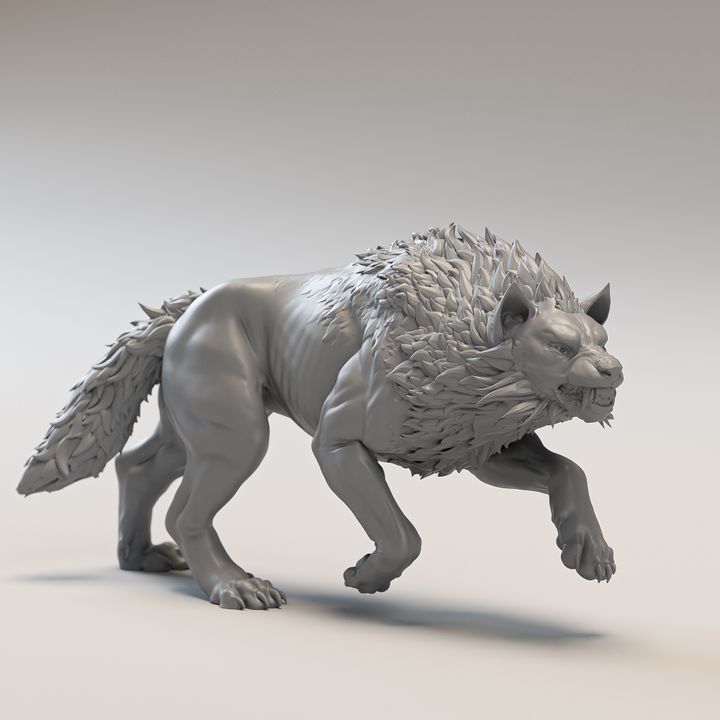3D Printable Wolf pack by Silana cadou