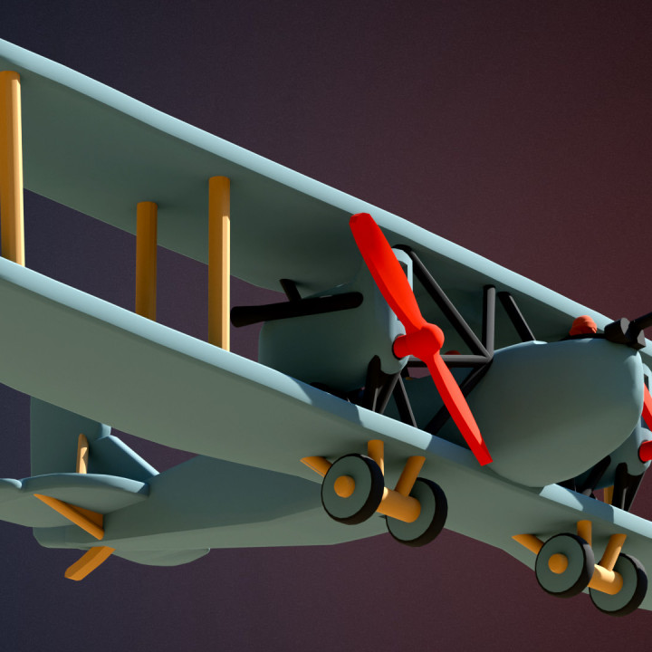 3D Printable Bomber plane AEG G.IV (WW1, Germany) by Wargame3d