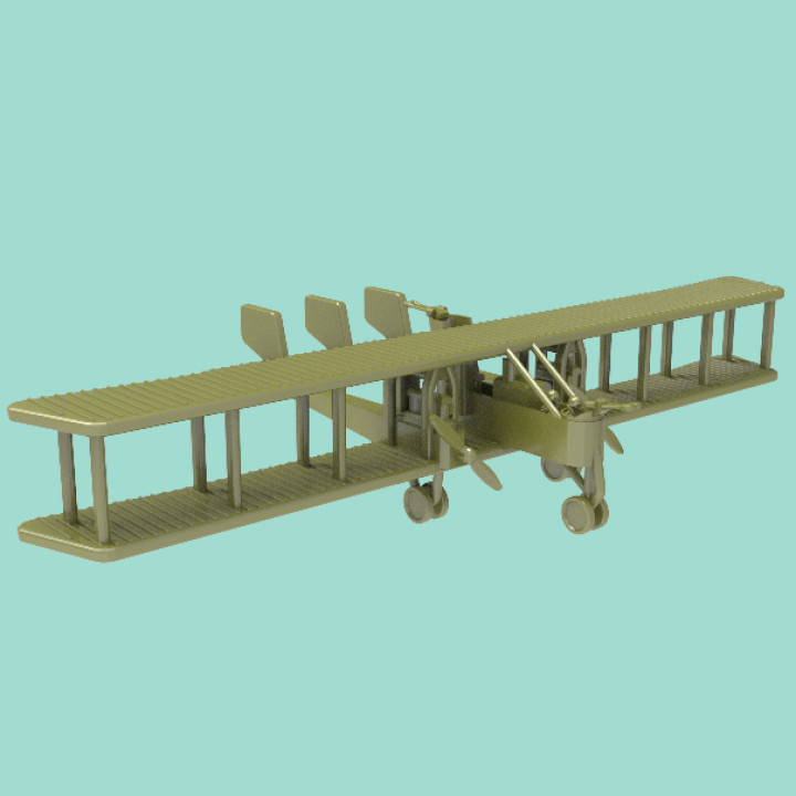 3D Printable Bomber plane Caproni Ca.3 (WW1, Italy) by Wargame3d