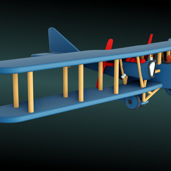 3D Printable Bomber pane Friedrichshafen G.III (WW1, Germany) by Wargame3d