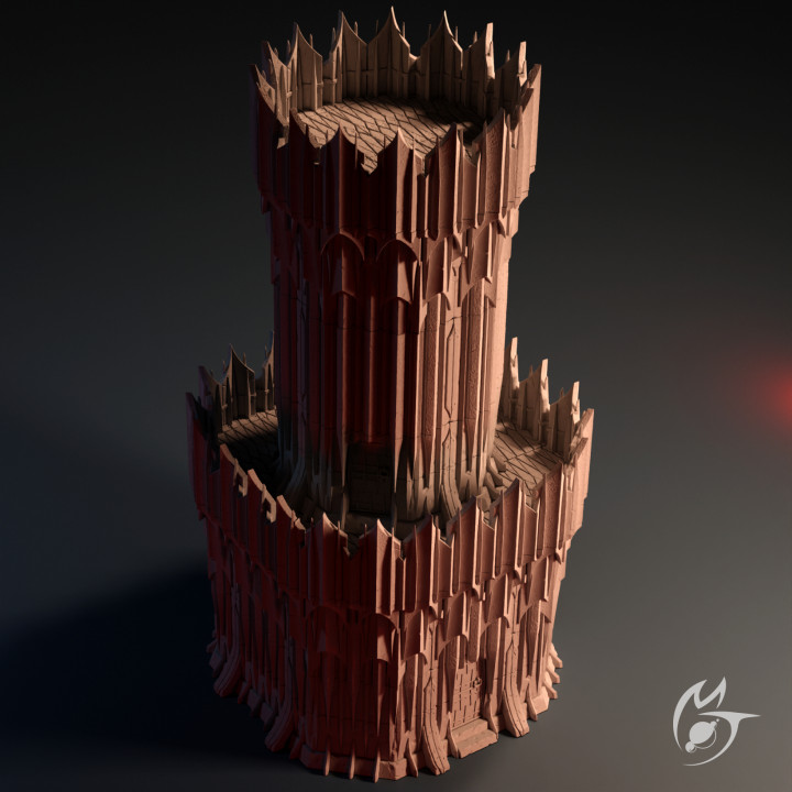 3D Printable Iron Fortress and Castle Wall Bundle by Making Tlon