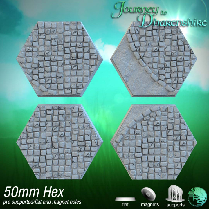 3D Printable Cobblestone Bases Expansion by Sync Ratio Systems
