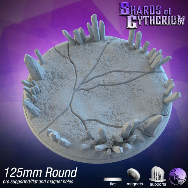 3D Printable Crystal Bases Expansion by SRS Studios