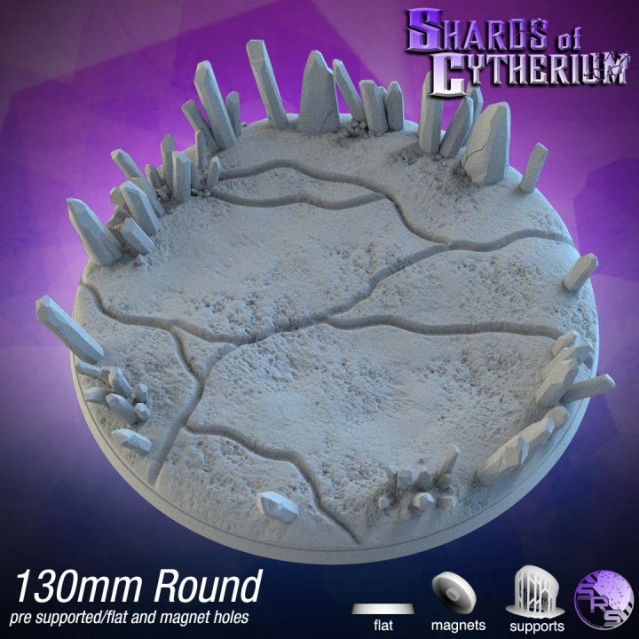 3D Printable Crystal Bases Expansion by SRS Studios
