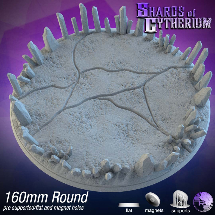 3D Printable Crystal Bases Expansion by SRS Studios