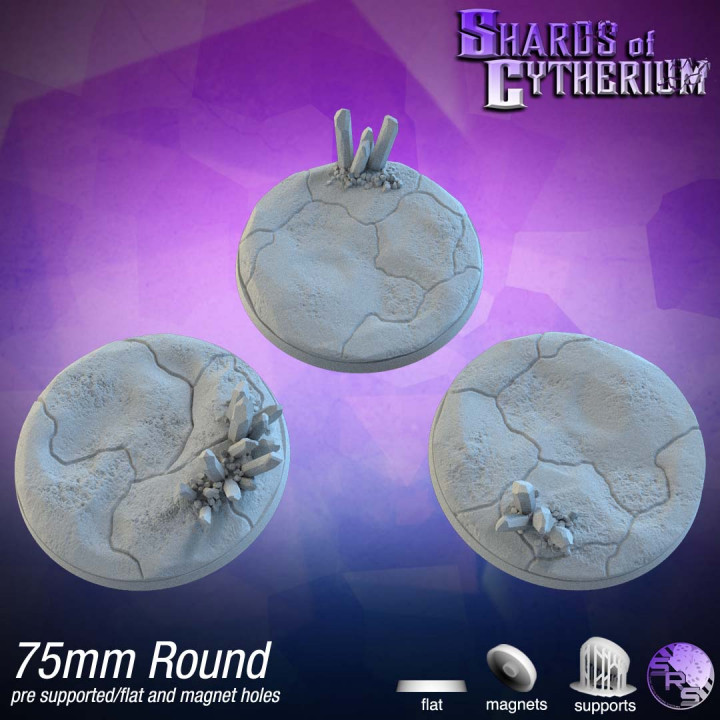 3D Printable Crystal Bases Expansion by SRS Studios