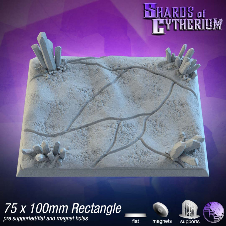 3D Printable Crystal Bases Expansion by SRS Studios