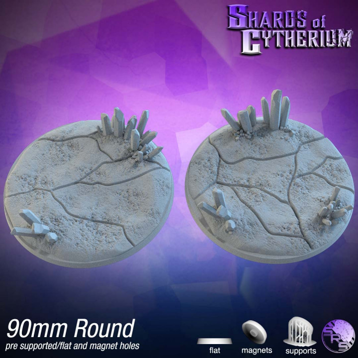 3D Printable Crystal Bases Expansion by SRS Studios