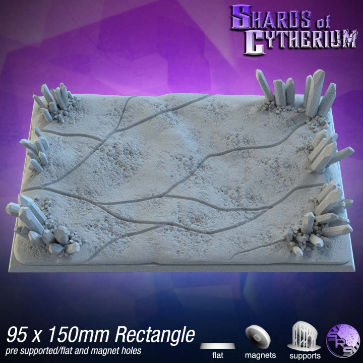 3D Printable Crystal Bases Expansion by SRS Studios