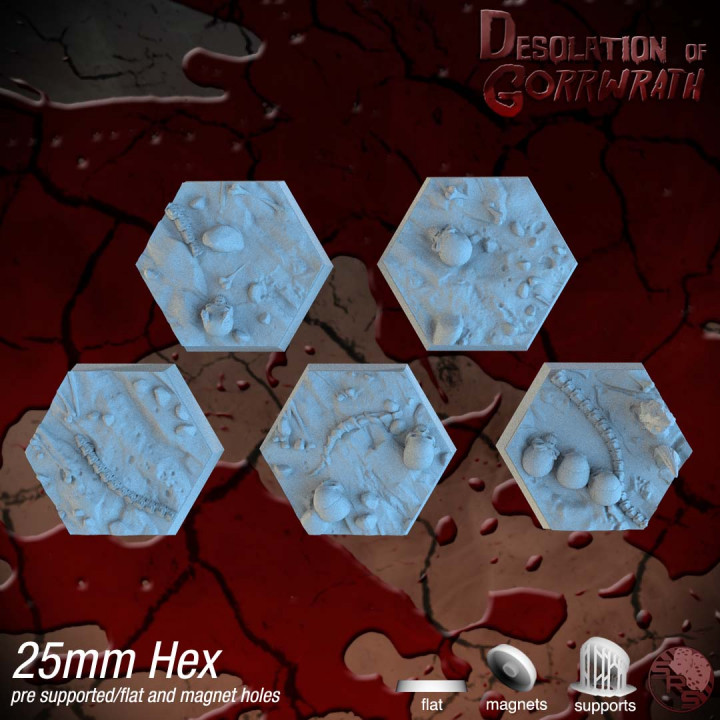 3D Printable Hellscape Bases Expansion by Sync Ratio Systems