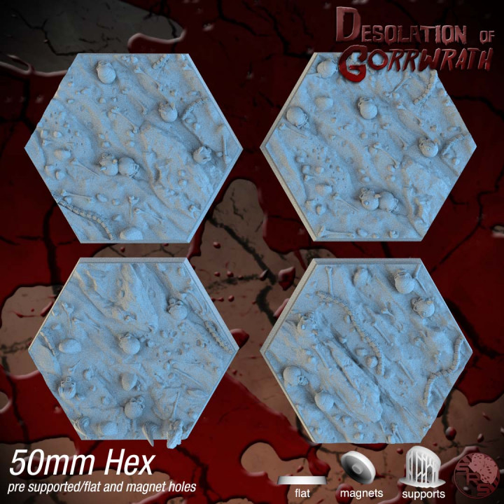 3D Printable Hellscape Bases Expansion by Sync Ratio Systems