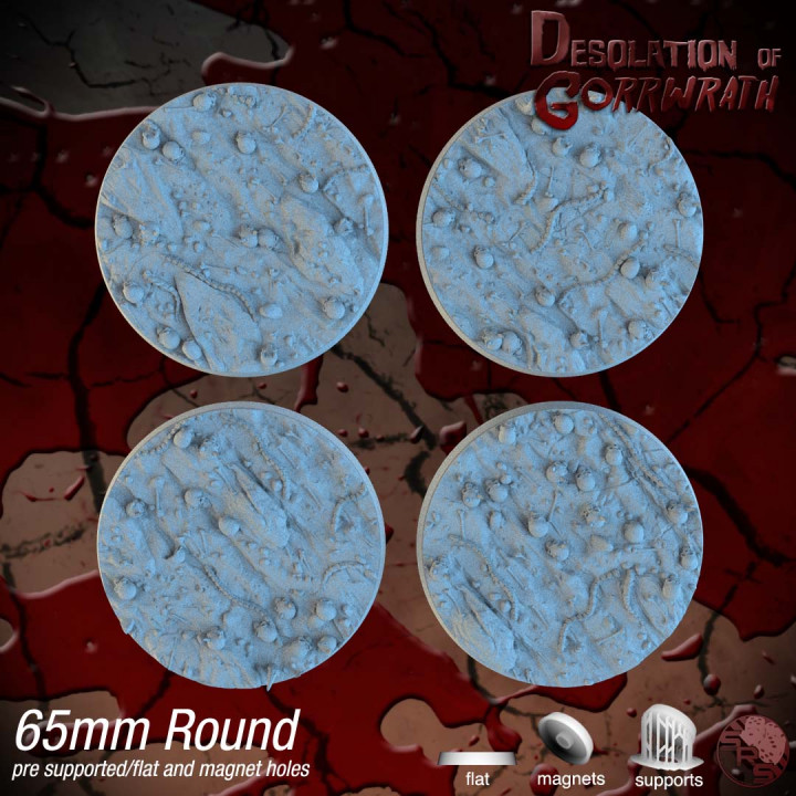 3D Printable Hellscape Bases Expansion by Sync Ratio Systems