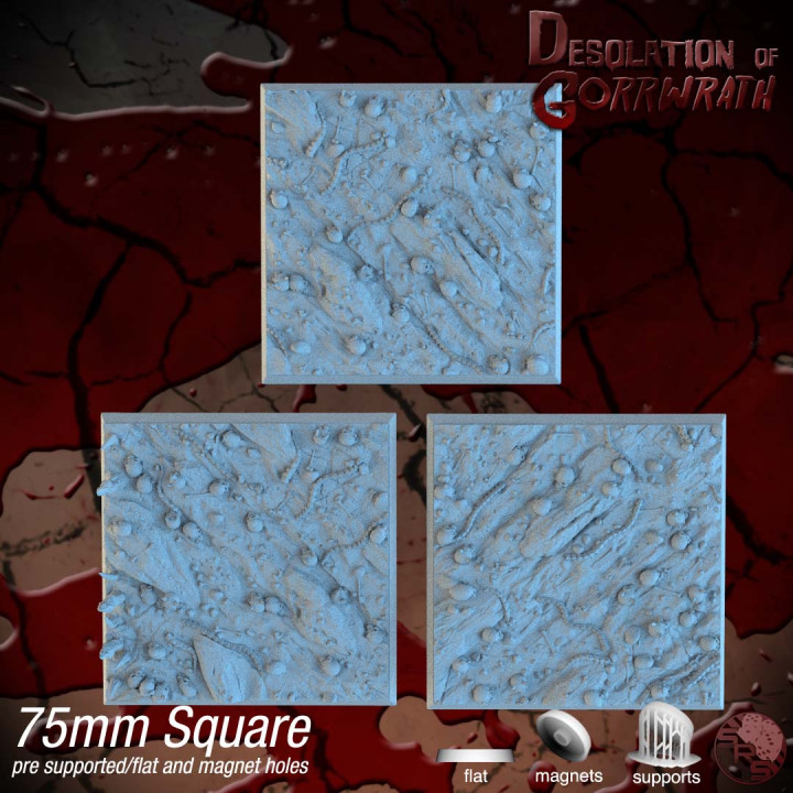 3D Printable Hellscape Bases Expansion by Sync Ratio Systems