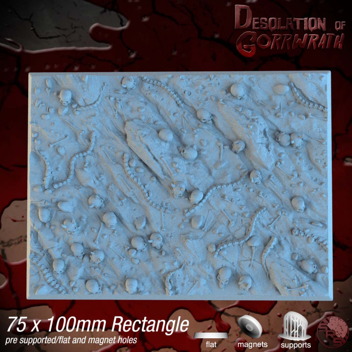 3D Printable Hellscape Bases Expansion by Sync Ratio Systems