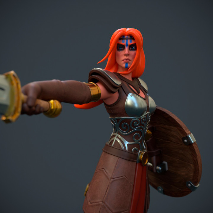 Norse Female Model