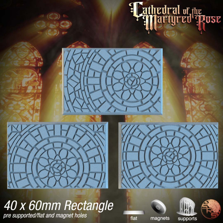 3D Printable Mosaic Bases Expansion by Sync Ratio Systems
