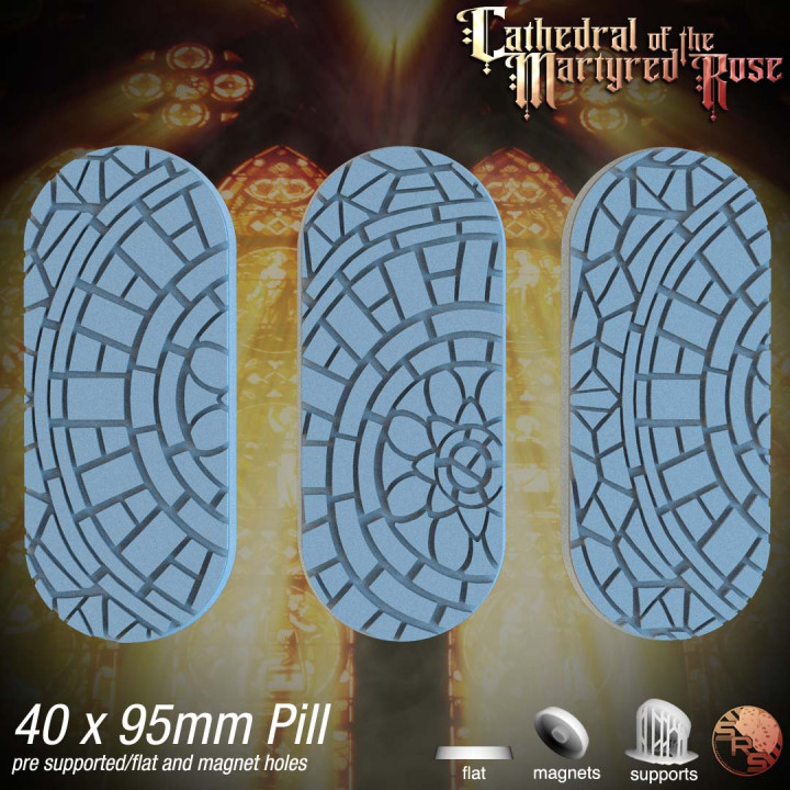 3D Printable Mosaic Bases Expansion by Sync Ratio Systems