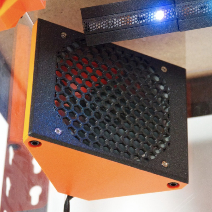 3D Printable 120MM FAN MOUNT FOR THE UNIVERSAL 3D PRINTER ENCLOSURE BY ...