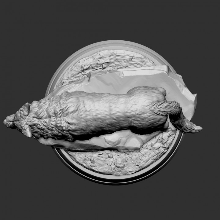 3D Printable WOLF by YD STUDIO