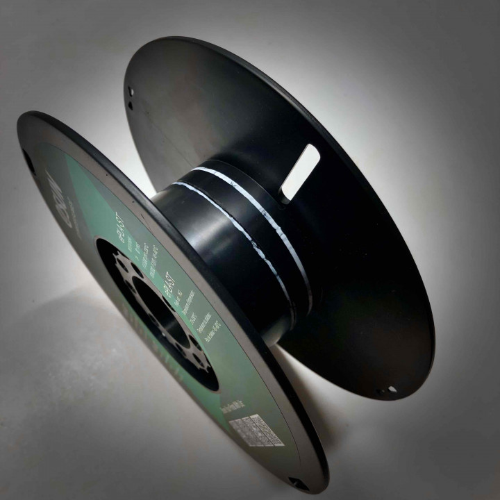 3D Printable Filament Spool Assembler Locker (Refill) by Simone