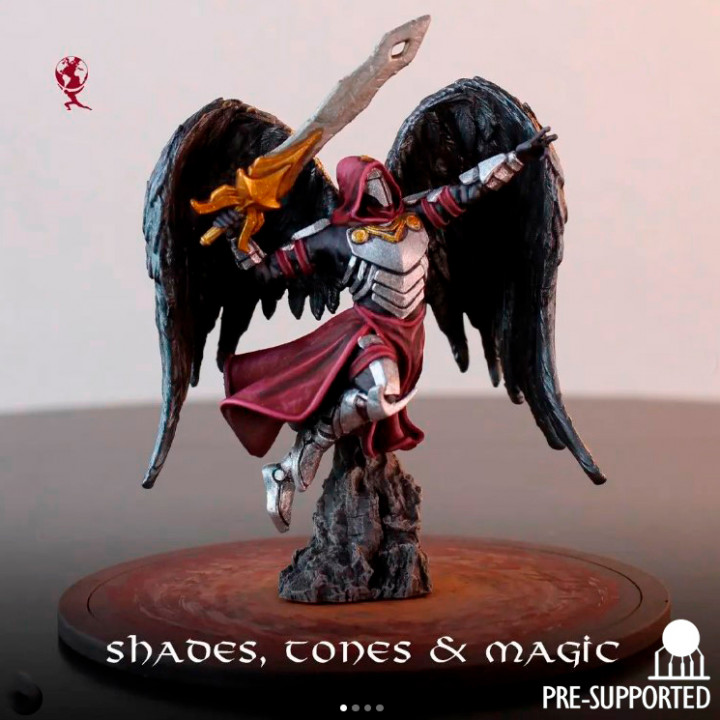 3D Printable Angel Fighter Undomiel by Atlas Studios