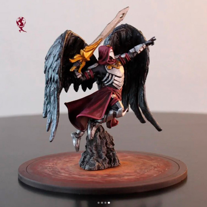 3D Printable Angel Fighter Undomiel by Atlas Studios