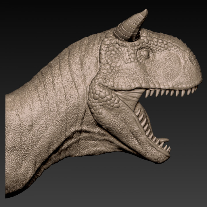 3D Printable Carnotaurus by Art of V