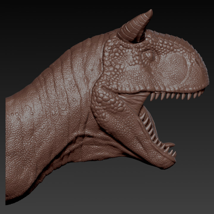 3D Printable Carnotaurus by Art of V