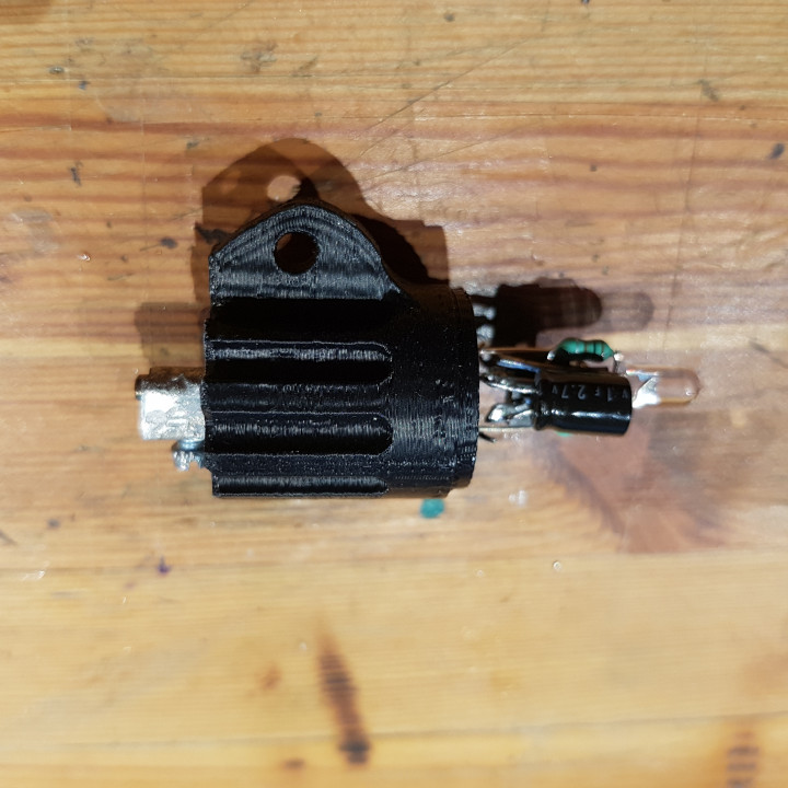 3D Printable Matchstick mini infinite flashlight by Nikola Petrov