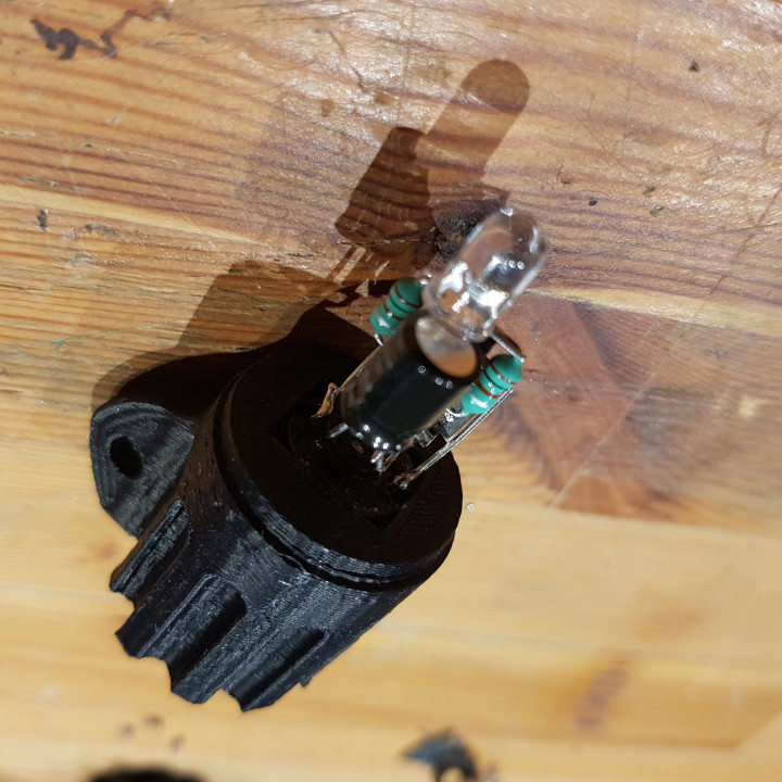 3D Printable Matchstick mini infinite flashlight by Nikola Petrov