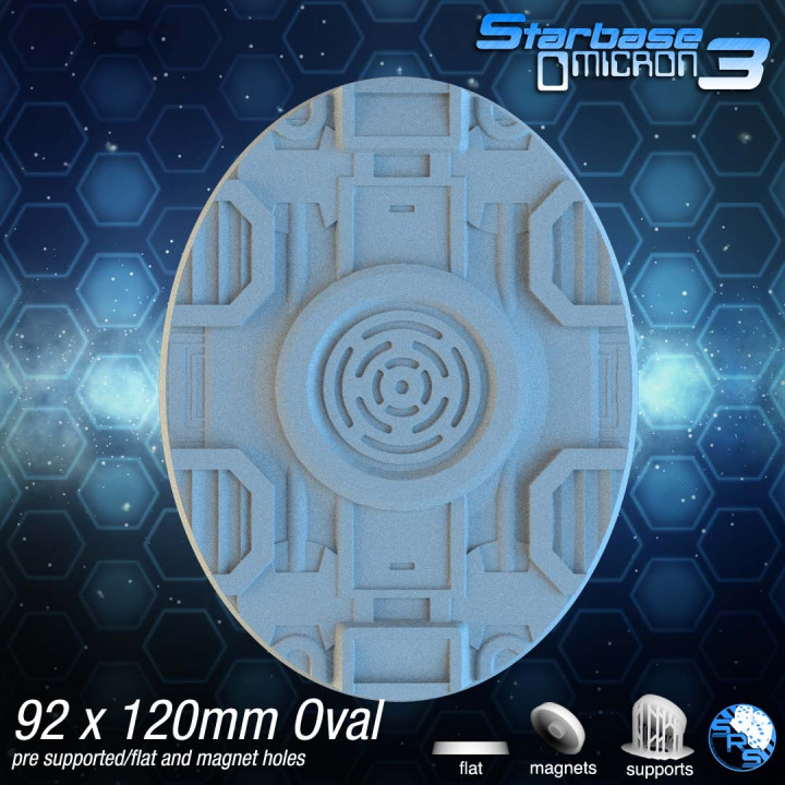 3D Printable Sci Fi Bases Expansion by SRS Studios