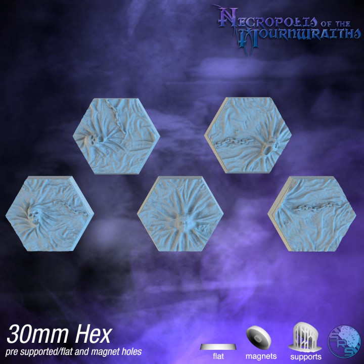 3D Printable Spirit Bases Expansion by SRS Studios