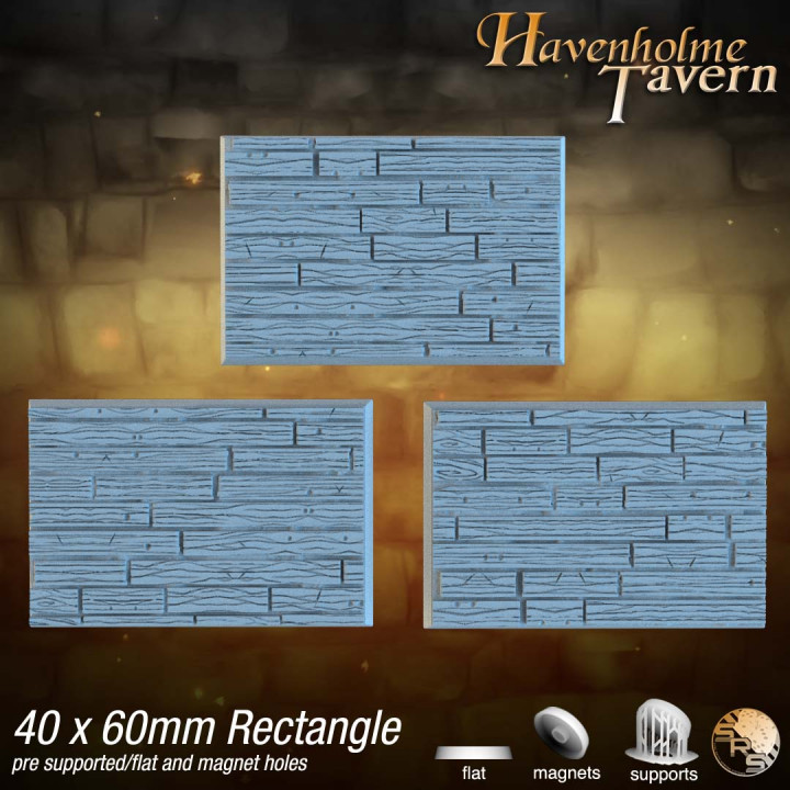 3D Printable Wood Floor Bases Expansion by Sync Ratio Systems