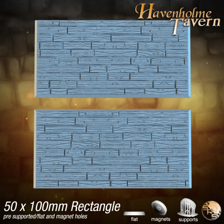 3D Printable Wood Floor Bases Expansion by Sync Ratio Systems