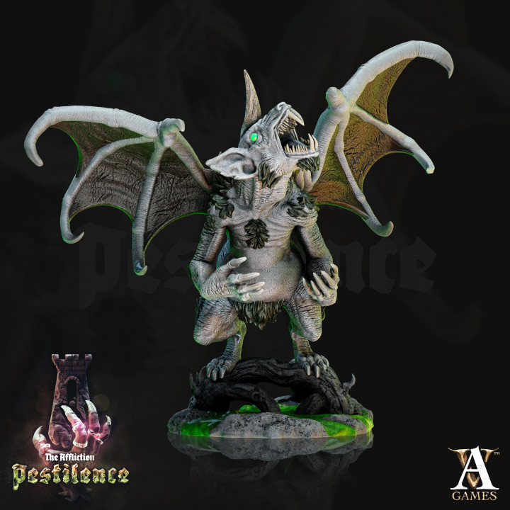 3D Printable The Affliction - Pestilence - Bundle by Archvillain Games