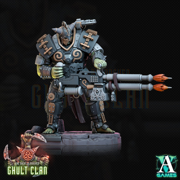 3D Printable The Great Bloodshed - Ghult Clan - Bundle by Archvillain Games