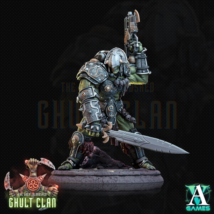 3D Printable The Great Bloodshed - Ghult Clan - Bundle by Archvillain Games