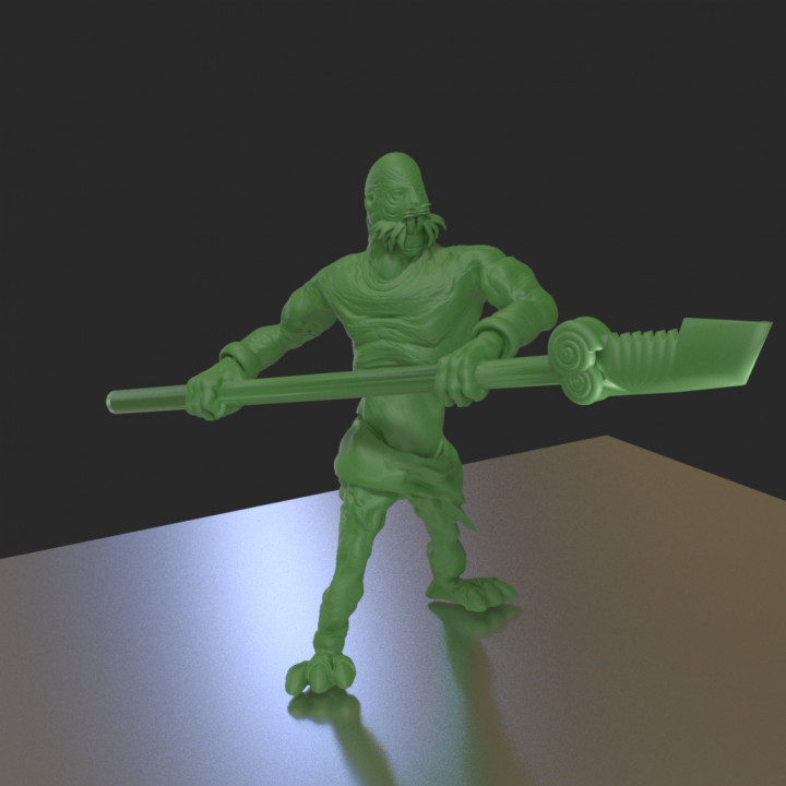 3D Printable Vile Gang from Gooey Cube(tm) by Harry's 3d Sculpting
