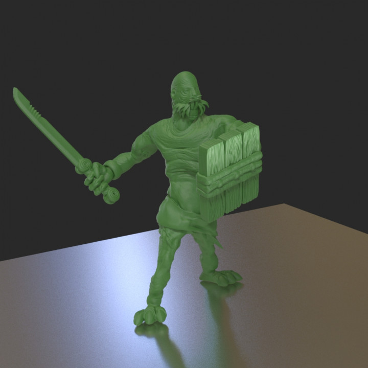 3D Printable Vile Gang from Gooey Cube(tm) by Harry's 3d Sculpting