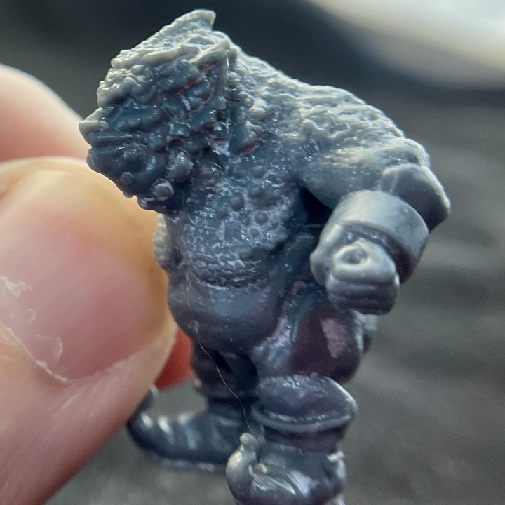 3D Printable Dwerewolf - Dwarf with Lycanthropy by Harry's 3d Sculpting