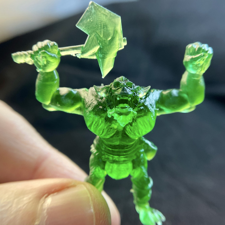 3D Printable Bugbear Savage by Harry's 3d Sculpting